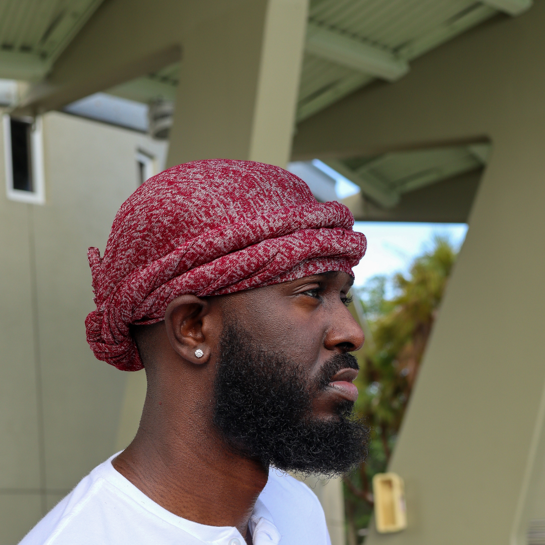 Burgundy Male Turban – Lurags